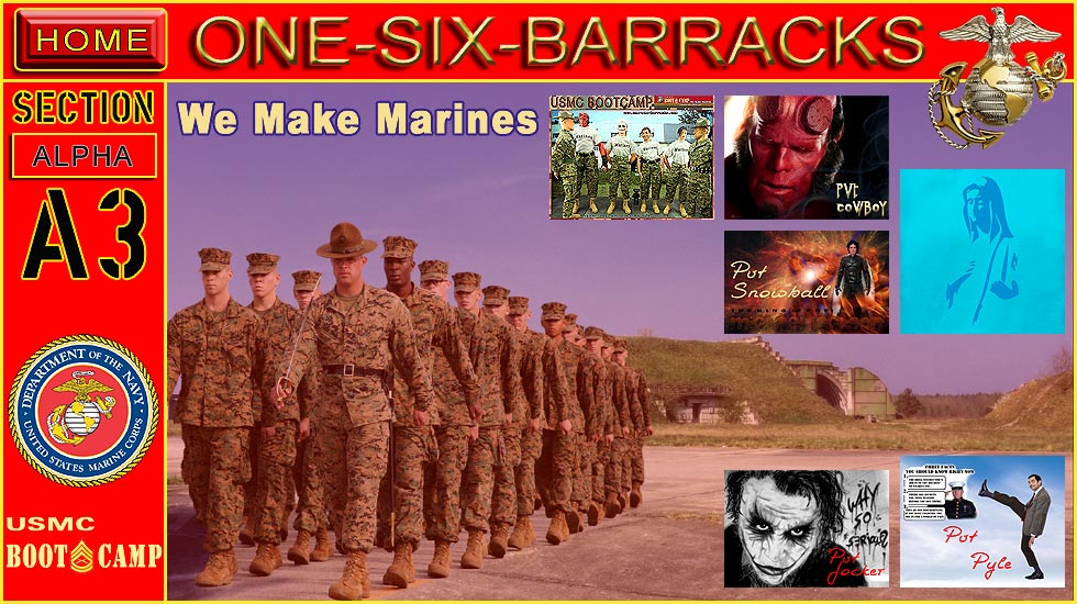 OSB Section ALPHA A3 USMC Bootcamp Grunts